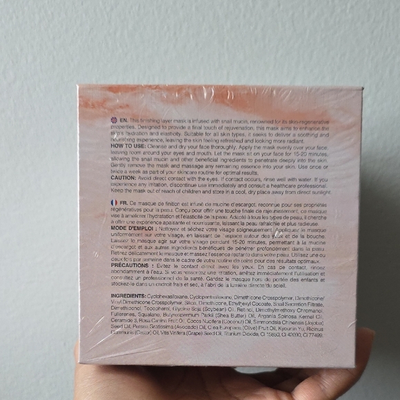 Skincare | Snail Mucin Skin Rejuvenating Finishing Layer Mask Cream ...